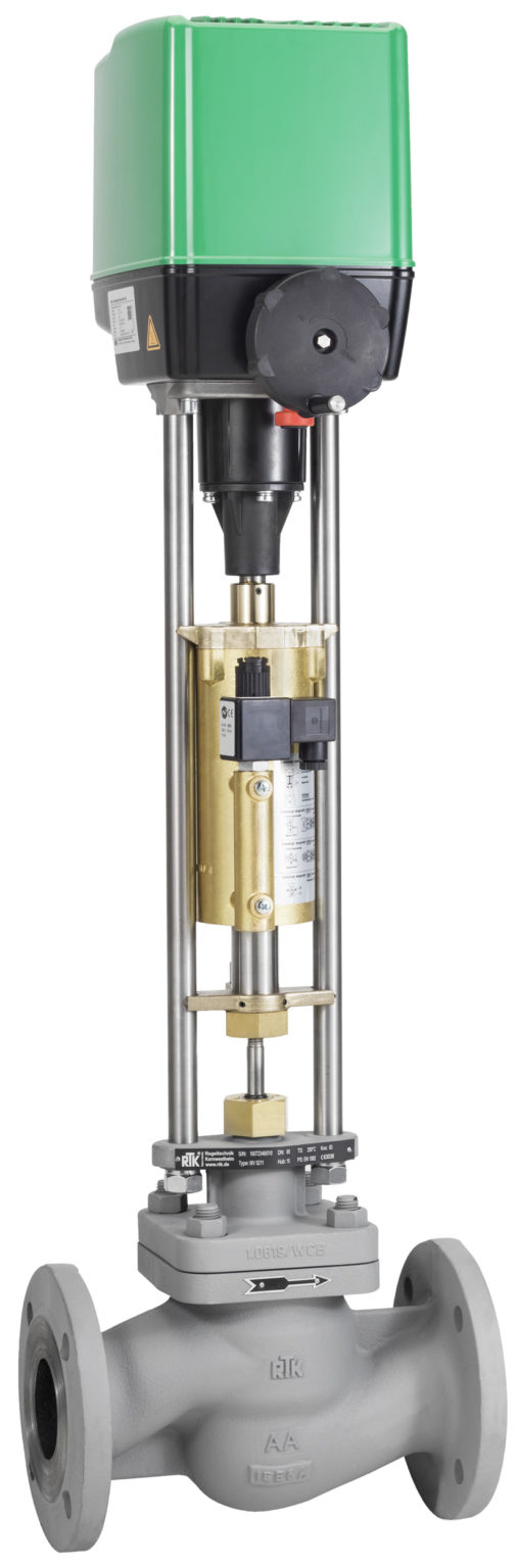 RTK Control Valves with Fail Safe Unit - STL Power & Process Controls